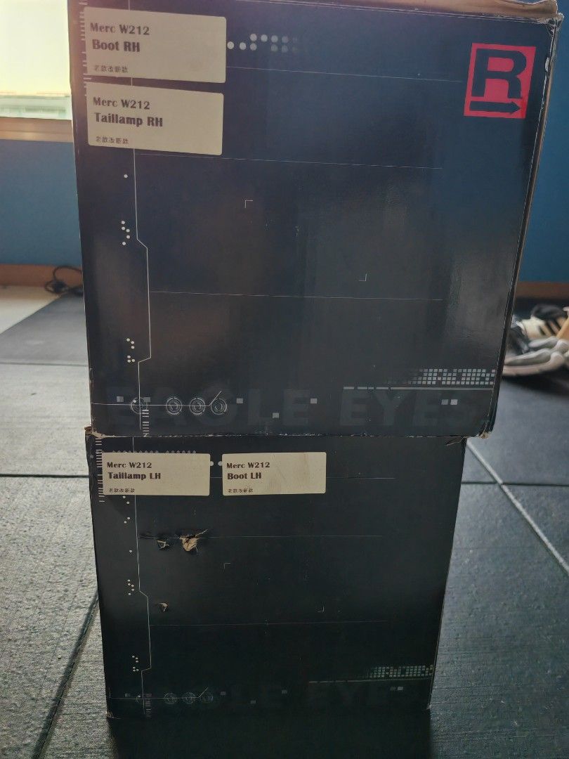 Eagle Eyes Tail Lights for Mercedes W212, Car Accessories, Electronics ...