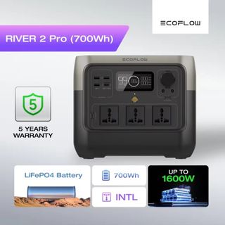 Ecoflow River2 Pro Power Station, TV & Home Appliances, Electrical ...