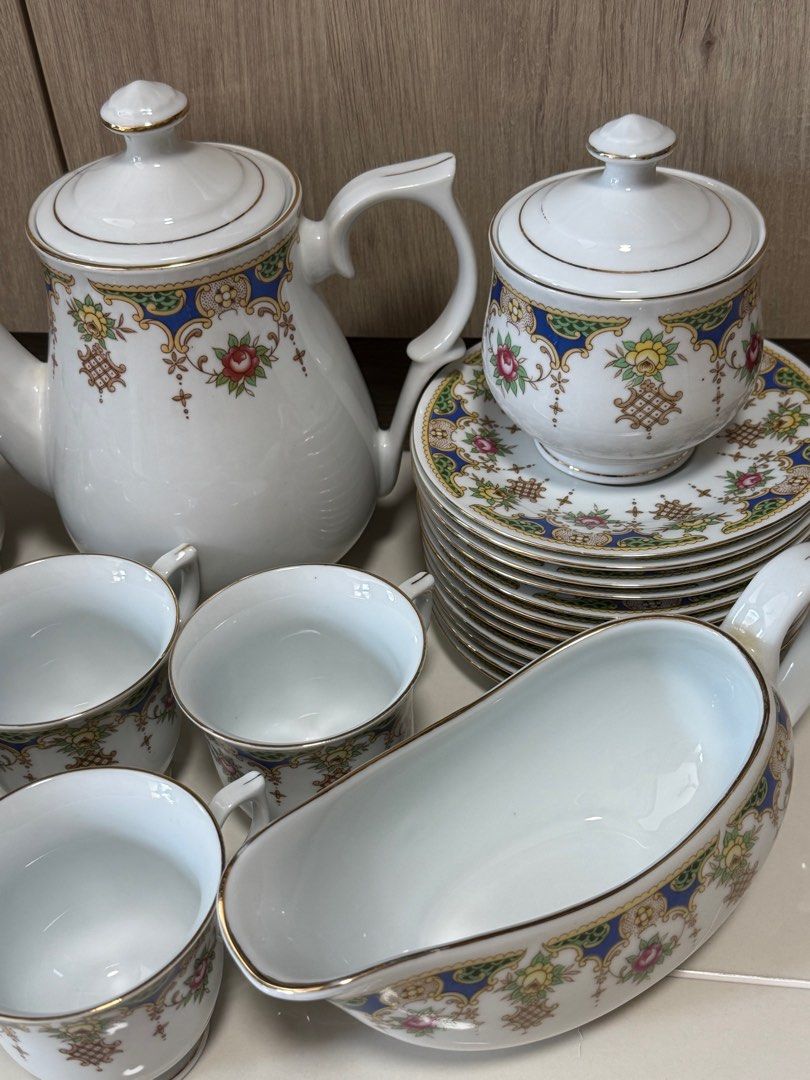 English tea set, Furniture & Home Living, Kitchenware & Tableware ...