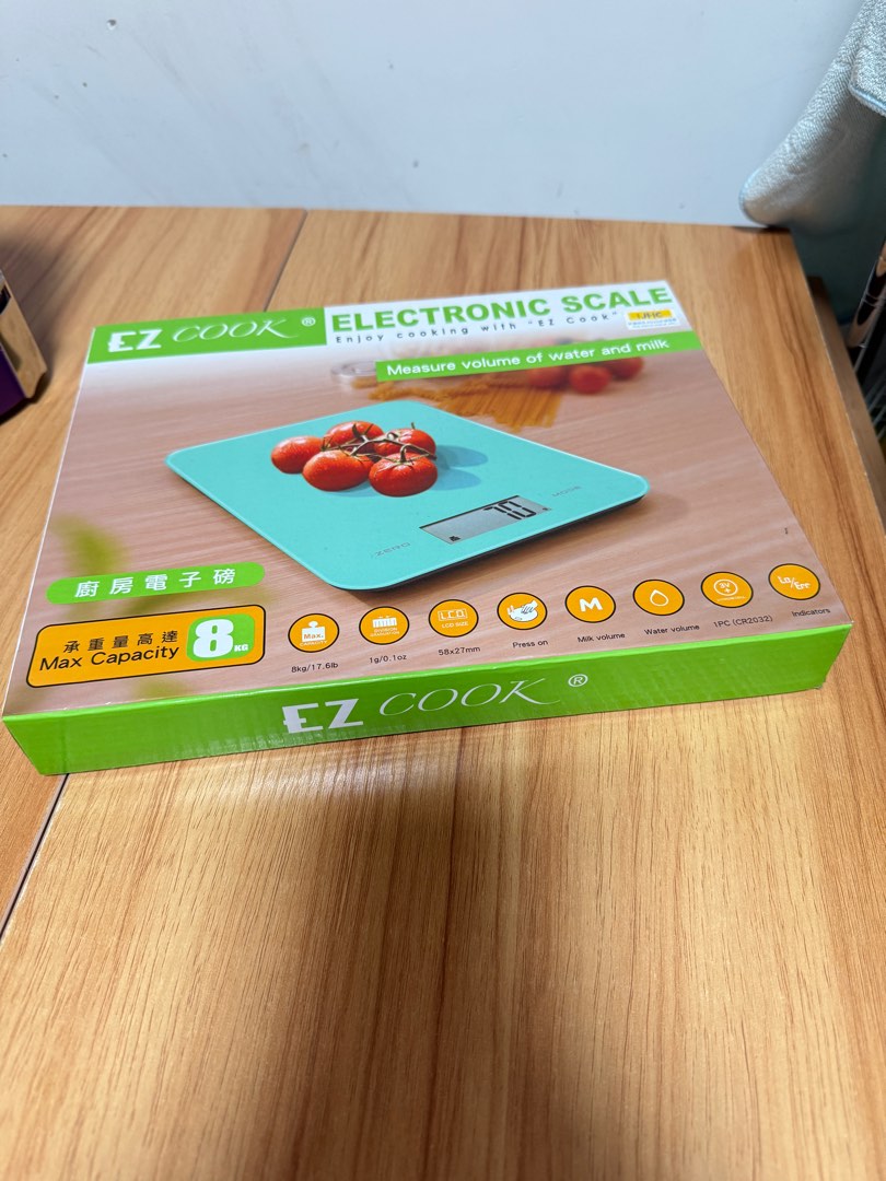 EZ COOK 電子秤, 家庭電器, 廚房電器, 其他廚具 - Carousell