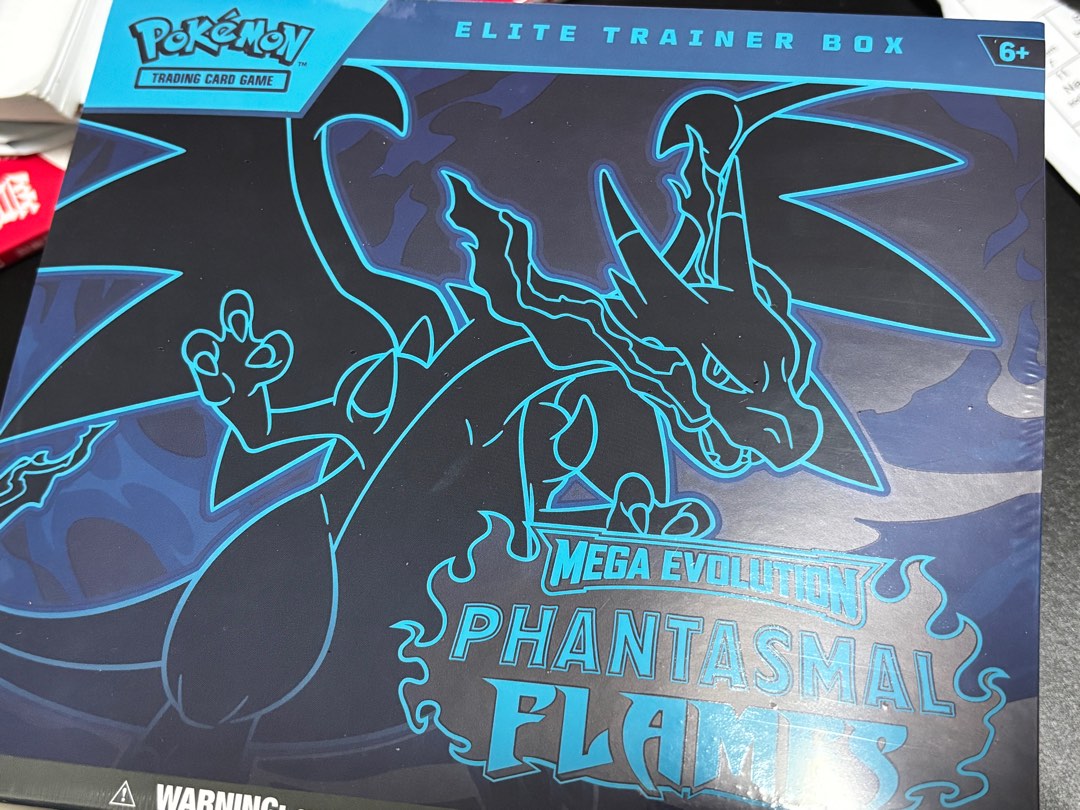 [FAST DEALS] Pokemon ETB TCG Mega Evolution Phantasmal Flames Elite ...