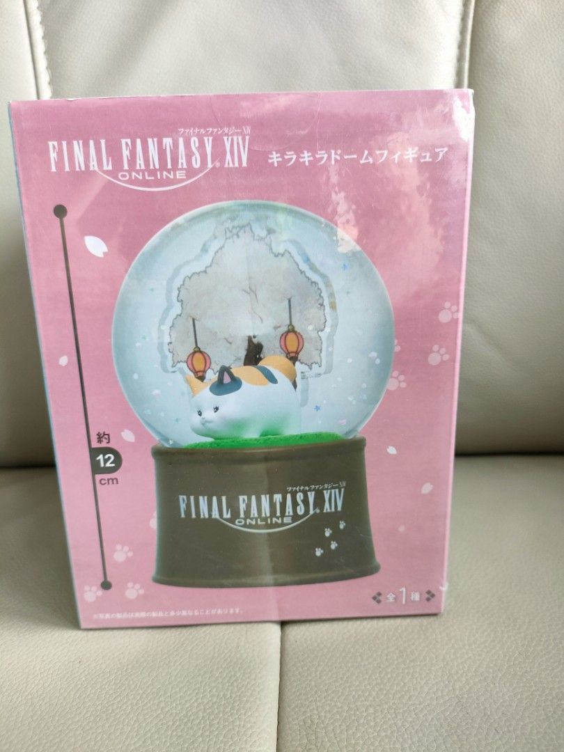 Ff14 Cat Snow Globe Cherry Blossom, Hobbies & Toys, Toys & Games on ...