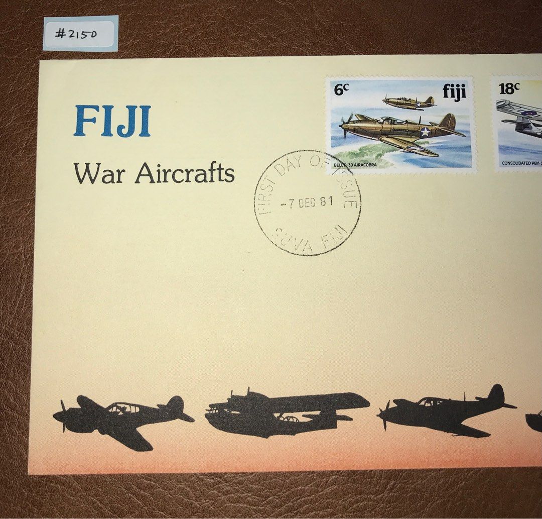 1981 Fiji FDC, WWII War Aircrafts, Hobbies & Toys, Memorabilia ...