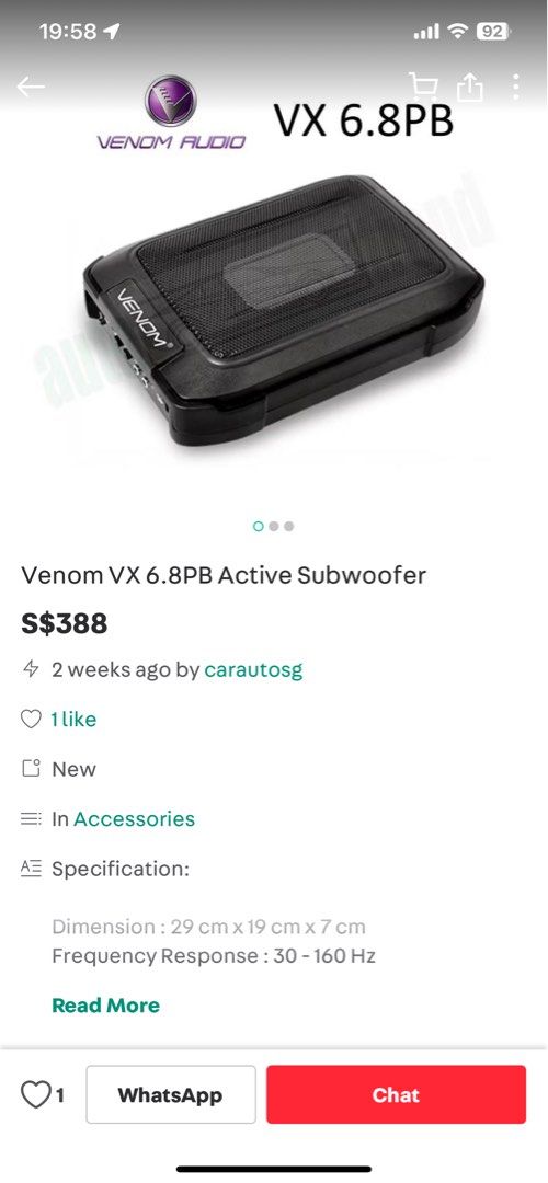 FOCAL ES 165 KX3E K2 POWER EVO HIGH-END 3-WAY COMPO SYSTEM 6.5", Venom ...