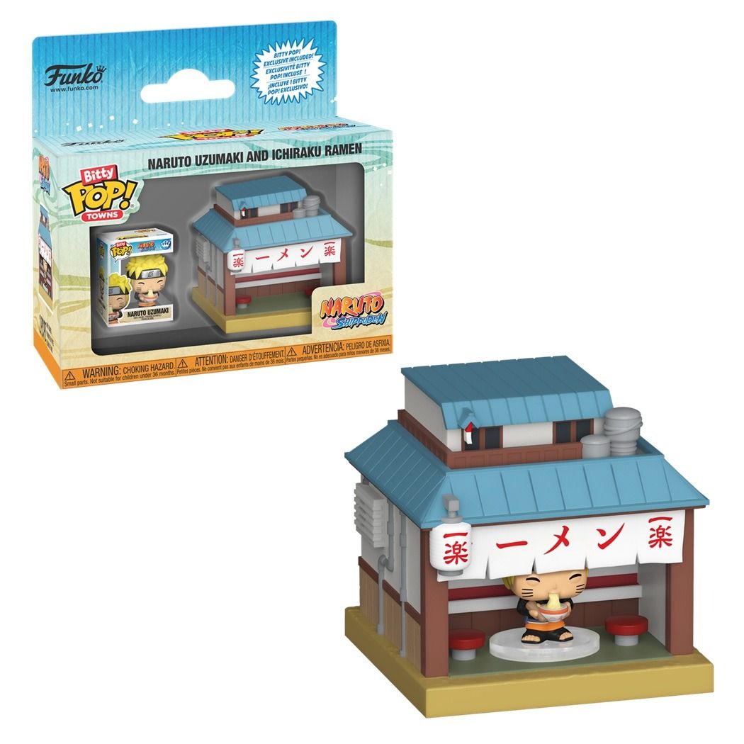 [Free Delivery] Funko POP! Bitty Town: Naruto: Shippuden - Naruto ...