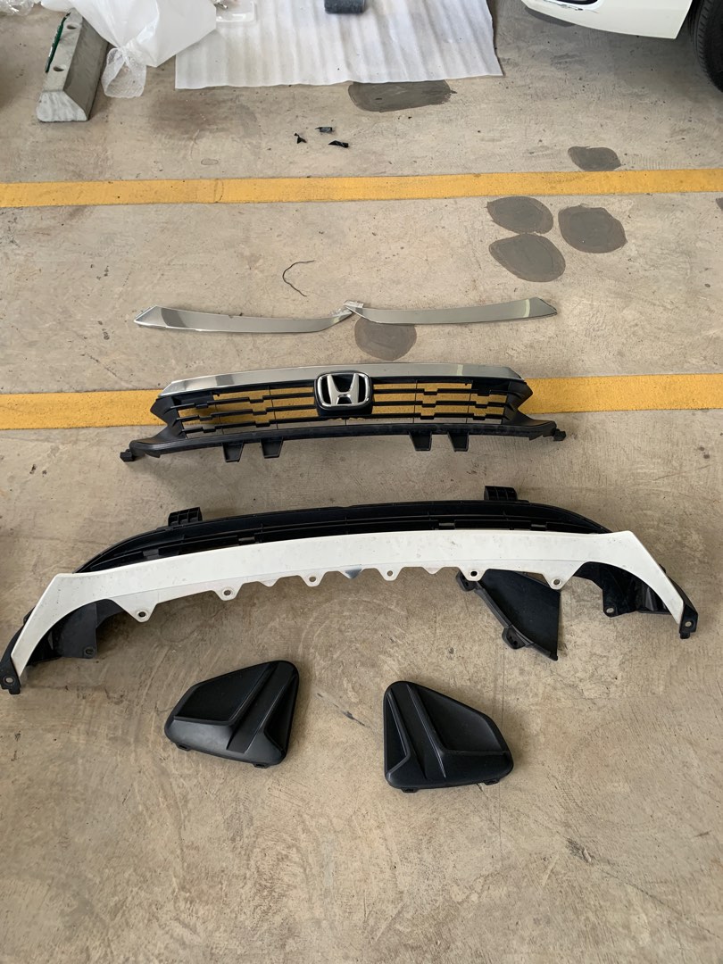 Front grill upper and lower honda city sedan 2023 Facelift, Auto ...