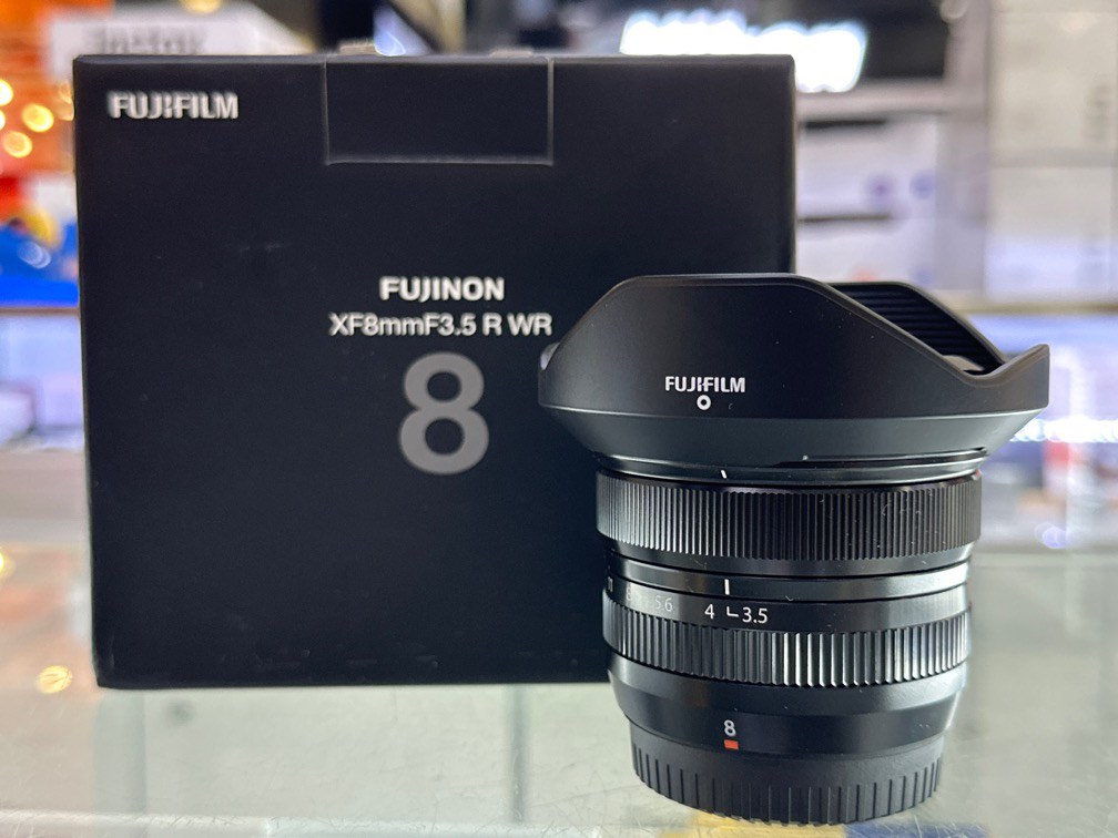 Fujifilm 8mm F3.5 XF WR Lens, Photography, Lens & Kits on Carousell