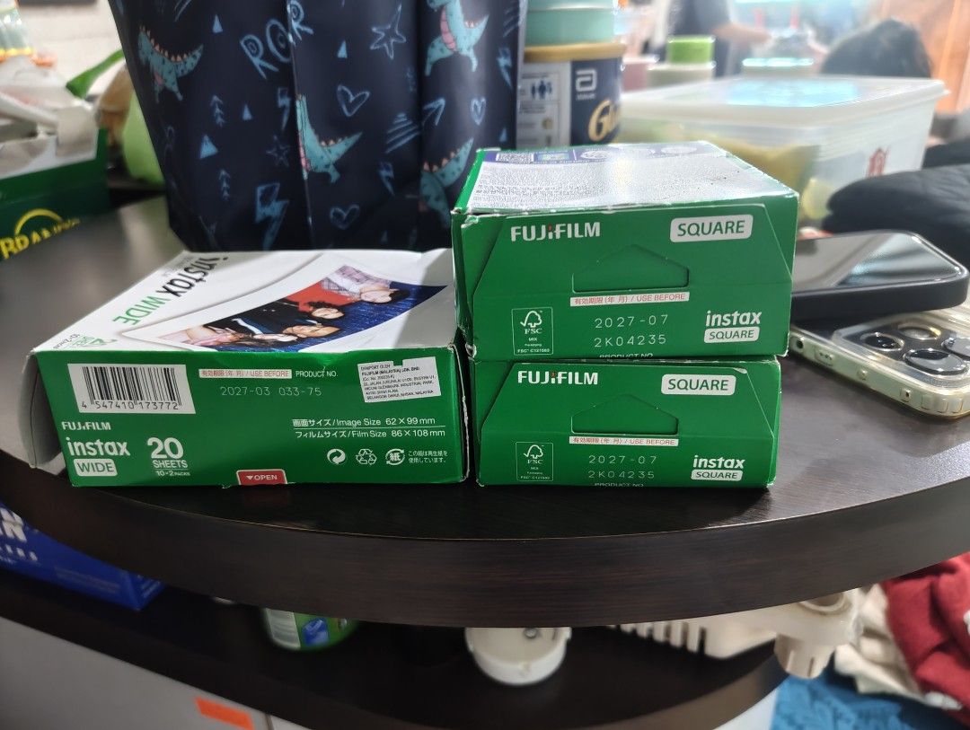 Fujifilm Instax Square & Wide Instant Film, Photography, Cameras on ...