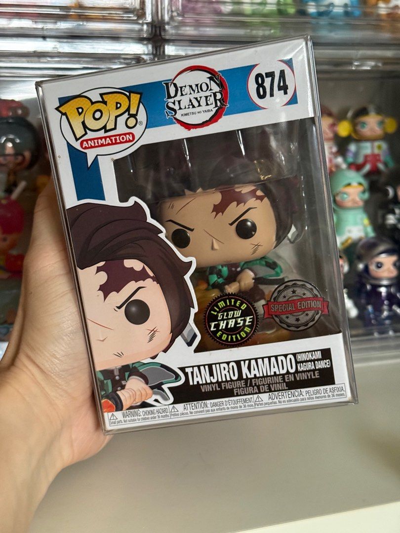 Funko Pop! Animation Demon Slayer Tanjiro Kamado Chase, Hobbies & Toys ...