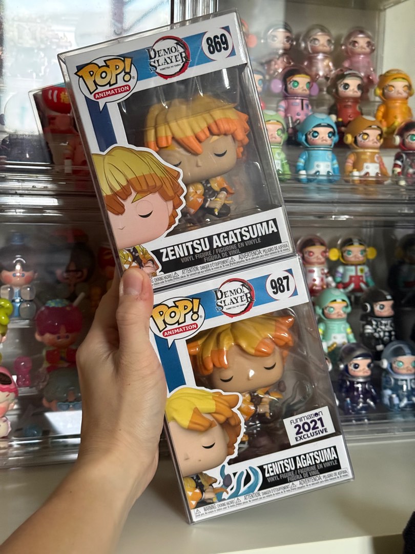 Funko Pop! Animation Demon Slayer Zenitsu Agatsuma, Hobbies & Toys ...