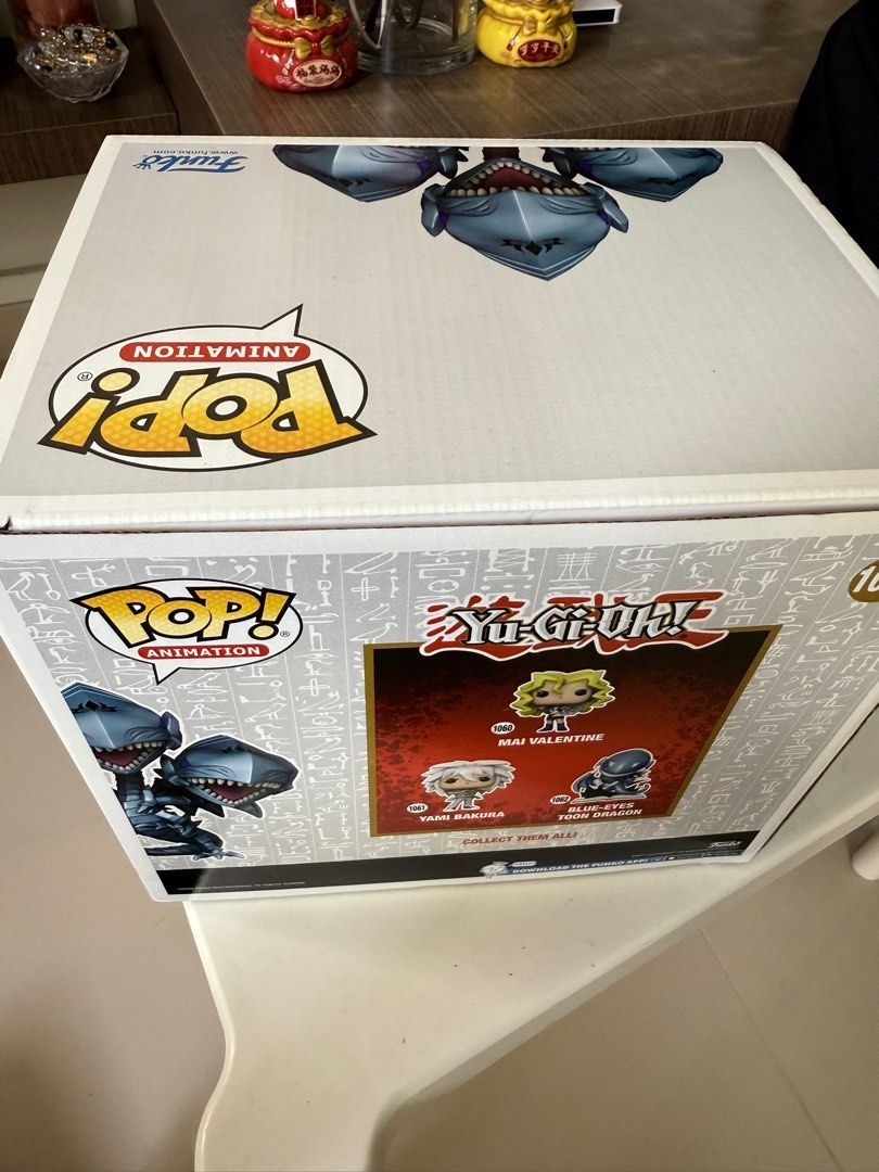 Funko Pop! Animation Yu-Gi-Oh! Blue-Eyes Ultimate Dragon, Hobbies ...
