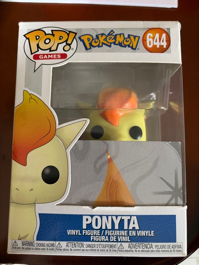 Funko Pop! Games Pokemon Ponyta #644, Hobbies & Toys, Toys & Games on ...