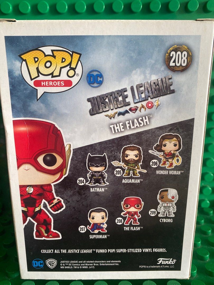 Funko Pop! Heroes Justice League The Flash #208, Hobbies & Toys, Toys ...