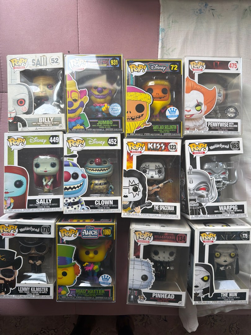 Funko Pop! Vinyl Figures - Assorted Characters, Hobbies & Toys, Toys ...