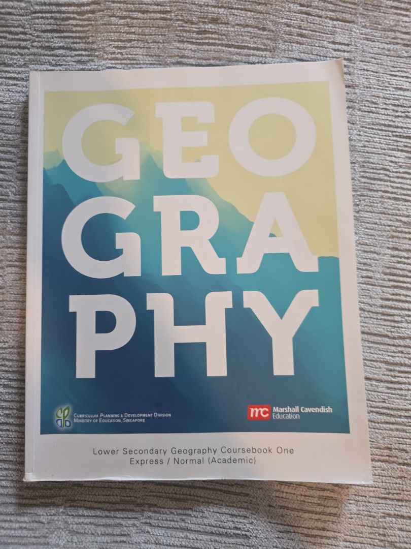 Geography Textbooks - Lower & Upper Secondary, Hobbies & Toys, Books ...