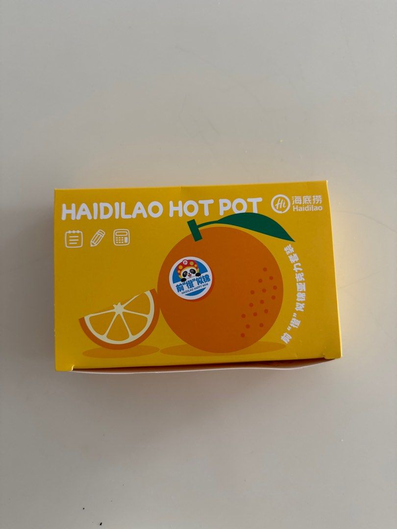 Haidilao Hot Pot Collectible stationery Set, Hobbies & Toys ...