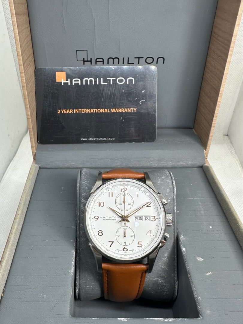 Hamilton Jazzmaster Maestro 41mm Automatic Chronograph, Luxury, Watches ...