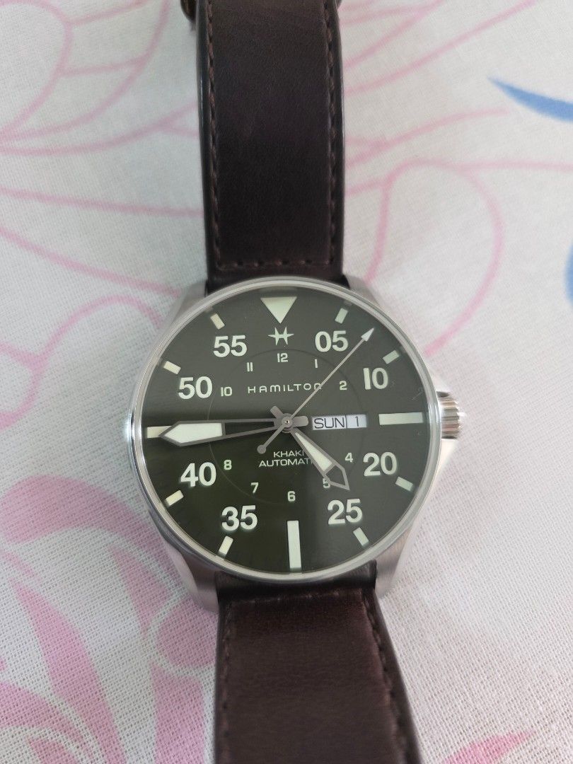 Hamilton Khaki Field Schott Special Edition, Men's Fashion, Watches ...