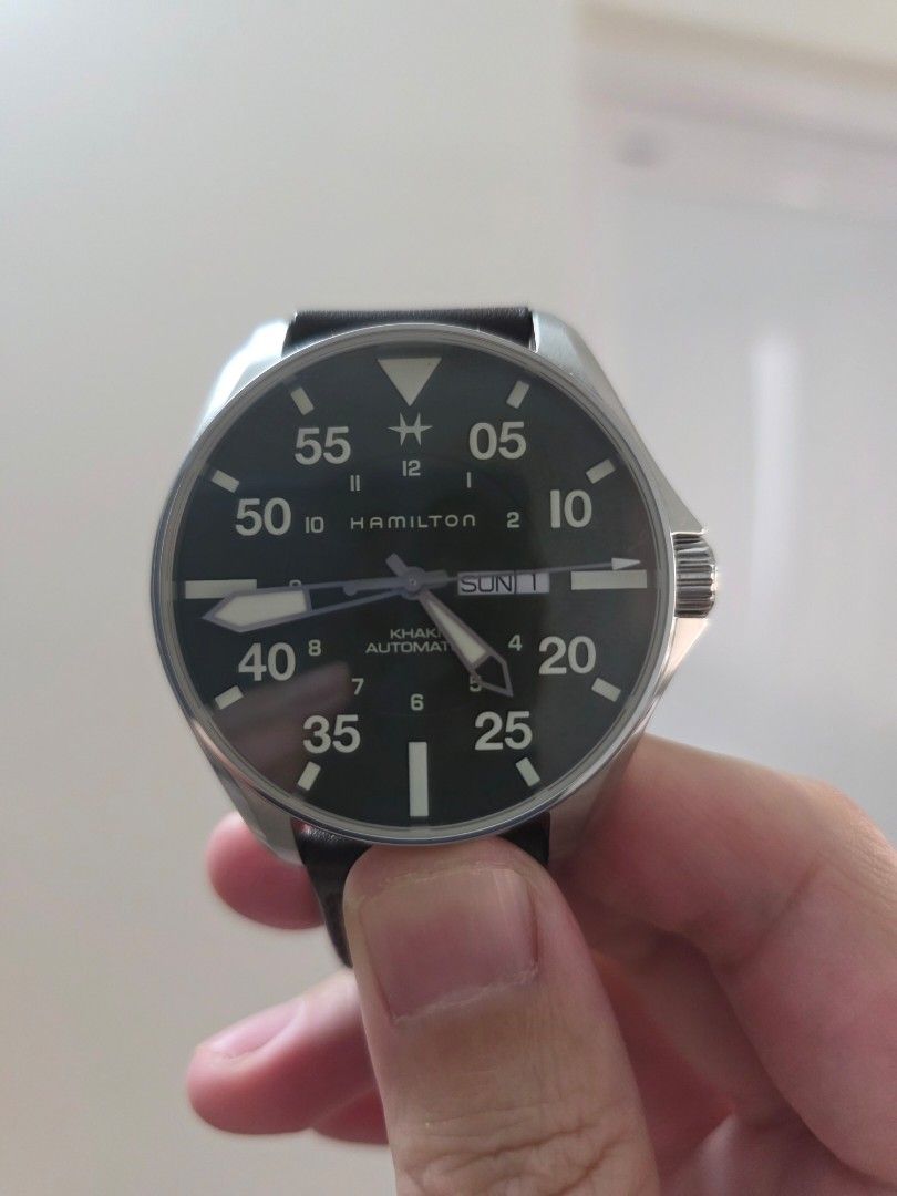 Hamilton Khaki Field Schott Special Edition, Men's Fashion, Watches ...
