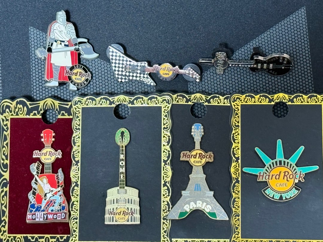 Hard Rock Cafe pins, Hobbies & Toys, Memorabilia & Collectibles, Fan ...