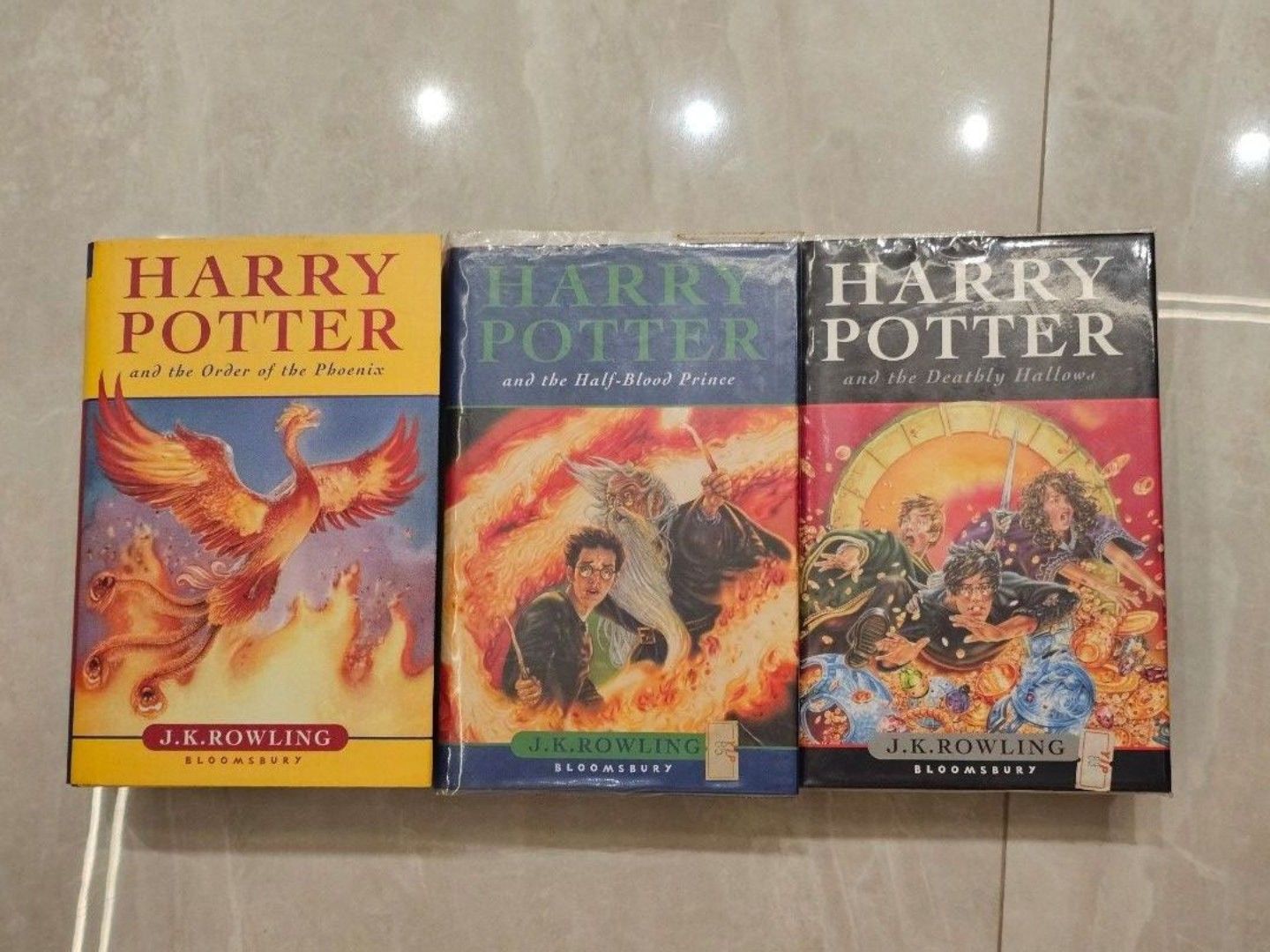 Harry Potter Books - Order of the Phoenix, Half-Blood Prince, Deathly ...