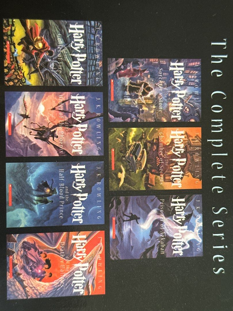 Harry Potter Complete Book Set, Hobbies & Toys, Books & Magazines ...