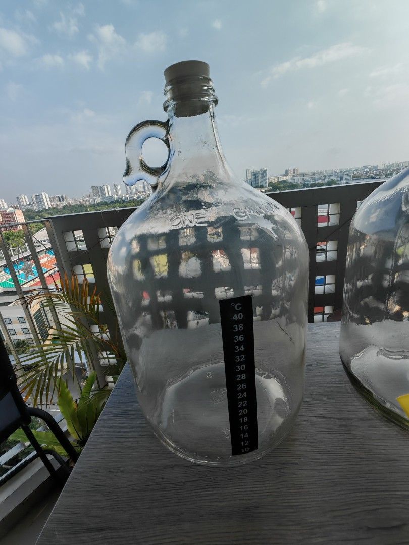 Homebrewing Kit - Fermenting Bucket, Glass Carboys, Mason Jar, Airlocks ...