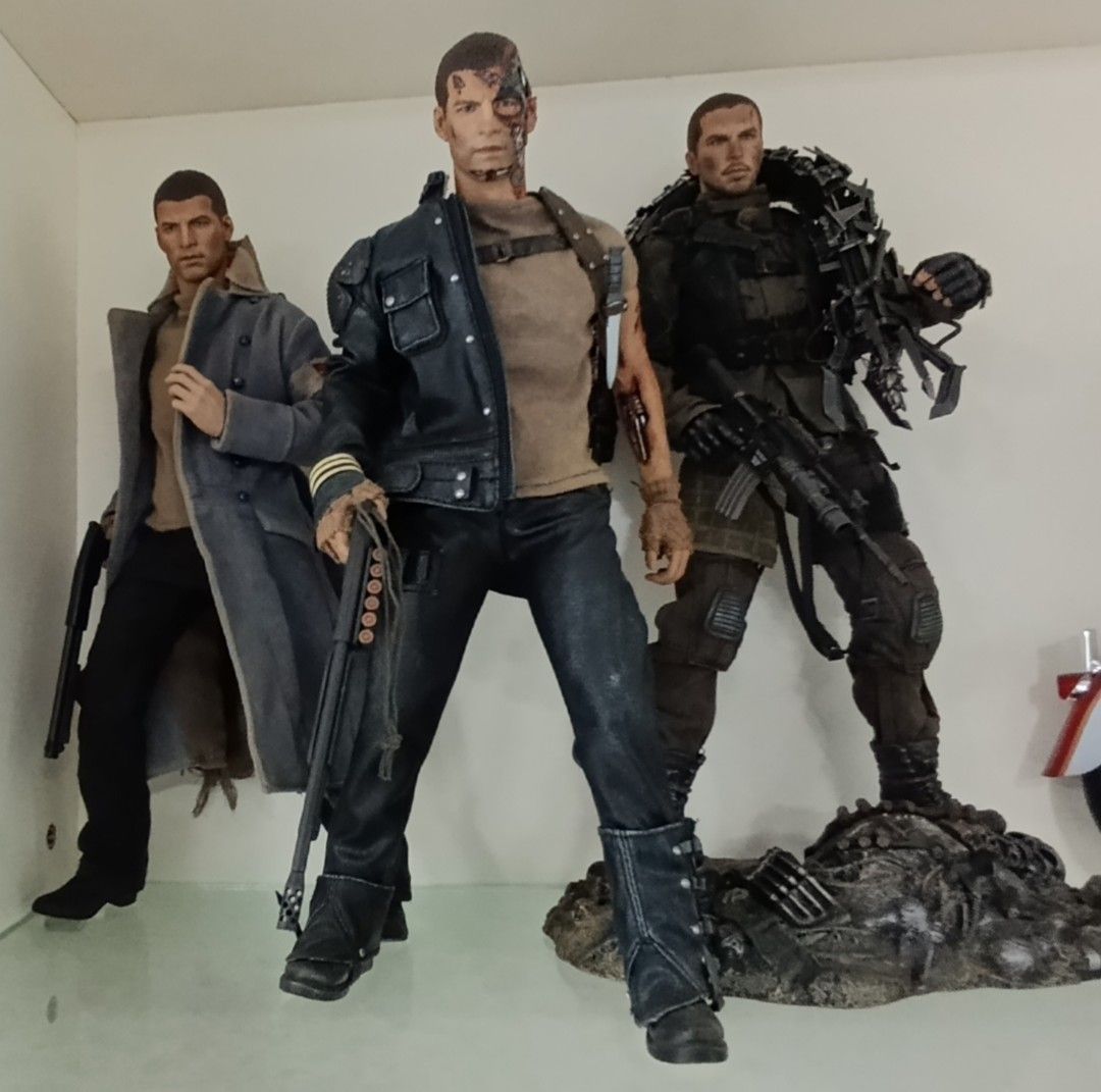 Hot Toys - 1/6 1:6 - Terminator Salvation - John Connor & Marcus Wright ...