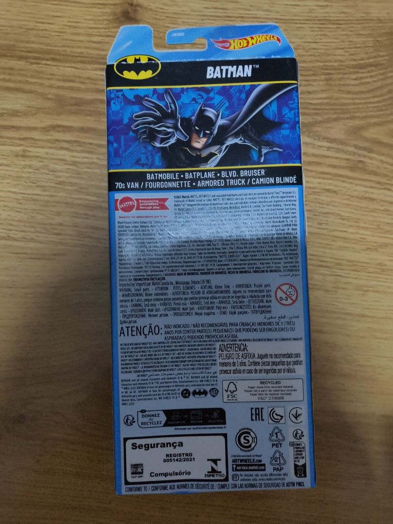 Hot Wheels Batman 5-Car Pack, Hobbies & Toys, Toys & Games on Carousell