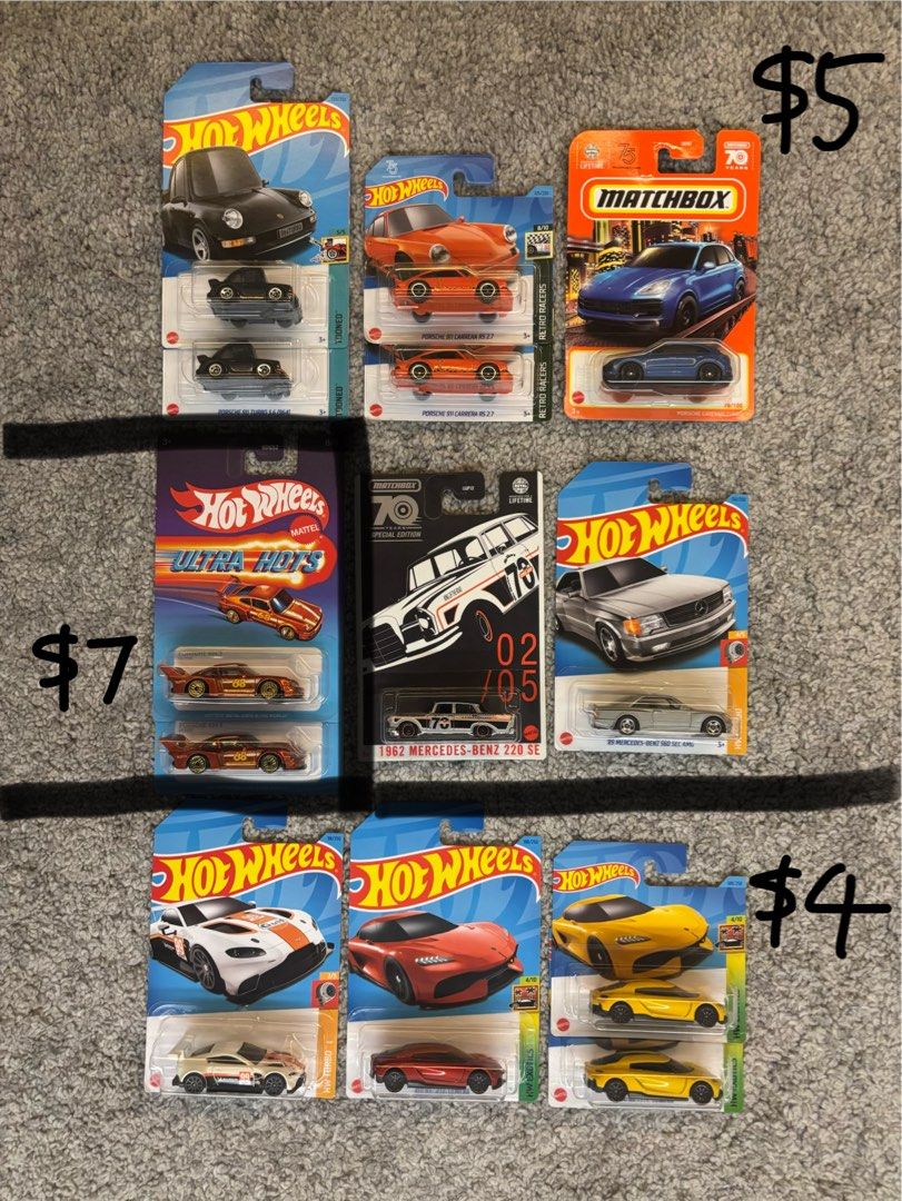 Hot Wheels Diecast Cars - Various Models, Hobbies & Toys, Toys & Games ...