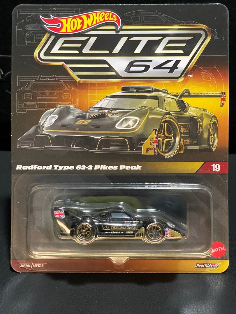 Hot Wheels Elite 64 Radford Type 62-2 Pikes Peak, Hobbies & Toys, Toys ...