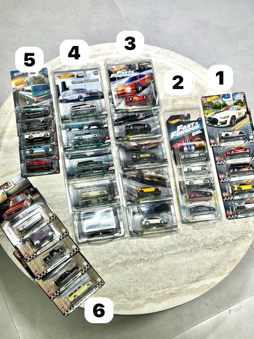 Hot Wheels Fast & Furious Premium Diecast Car Sets, Hobbies & Toys ...
