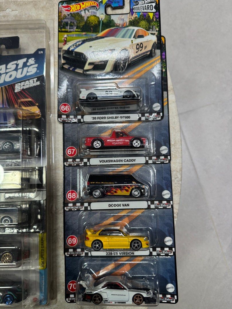 Hot Wheels Fast & Furious Premium Diecast Car Sets, Hobbies & Toys ...
