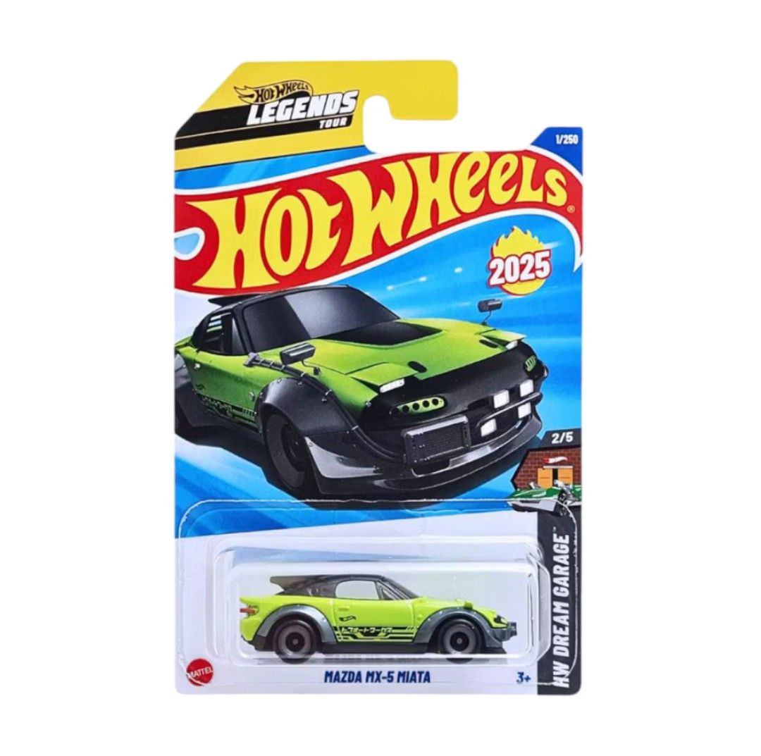 Hot Wheels Mazda MX-5 Miata (Dream Garage) 1:64 scale model, Hobbies ...