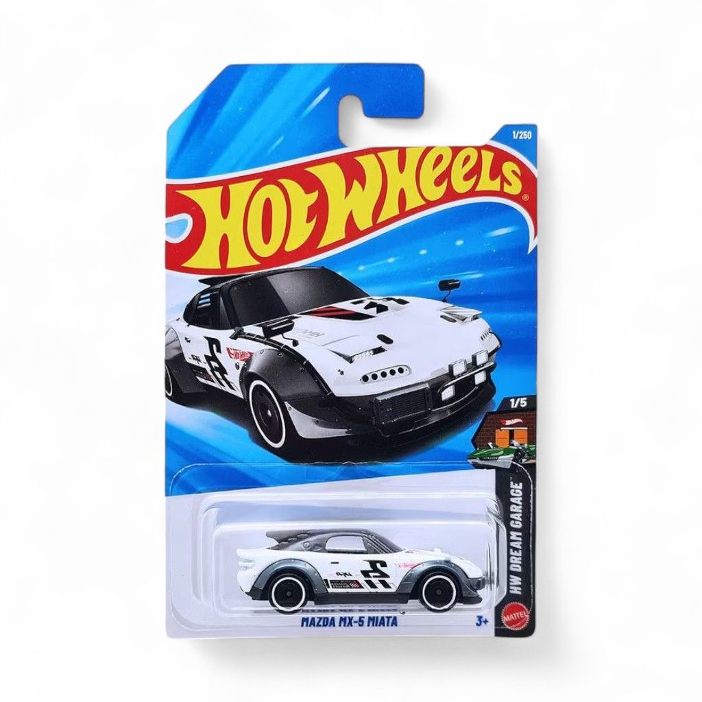 Hot Wheels Mazda MX-5 Miata (Dream Garage) 1:64 scale model, Hobbies ...