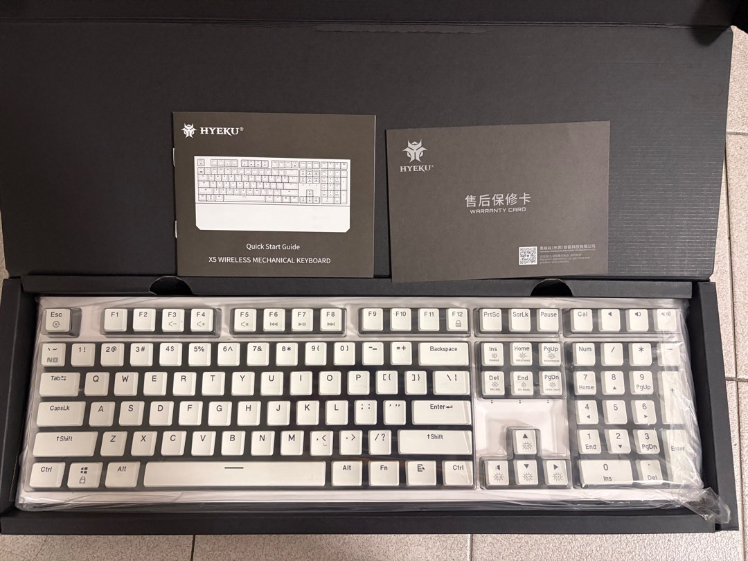 HYEKU X5 Wireless Mechanical Keyboard, Computers & Tech, Parts ...