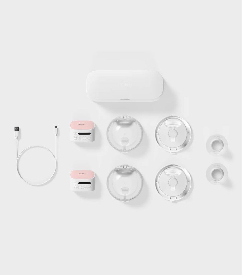 Imani i2 Plus Wearable Breast Pump (with free pumping bra and nipple ...