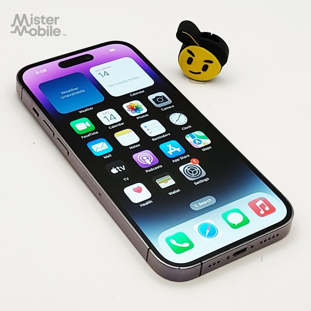 iPhone 14 Pro Deep Purple 128GB, Mobile Phones & Gadgets, Mobile Phones ...