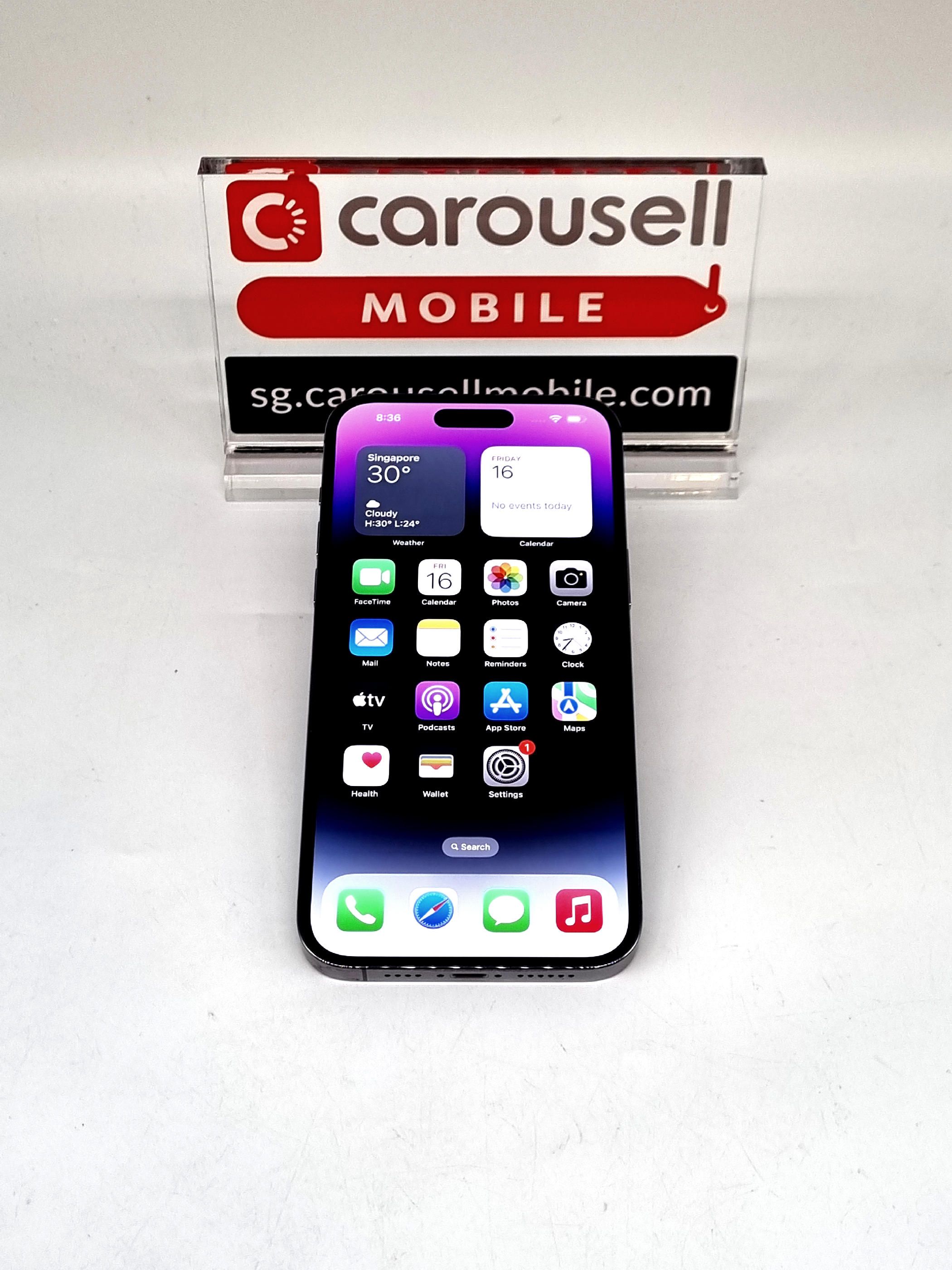 iPhone 14 Pro Max Deep Purple 256GB, Mobile Phones & Gadgets, Mobile ...