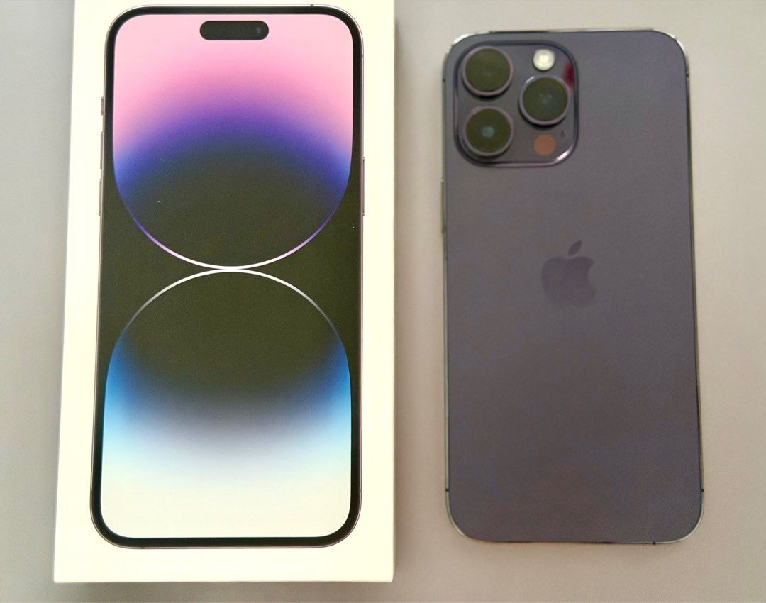iPhone 14 Pro Max Deep Purple 1 TB, Mobile Phones & Gadgets, Mobile ...