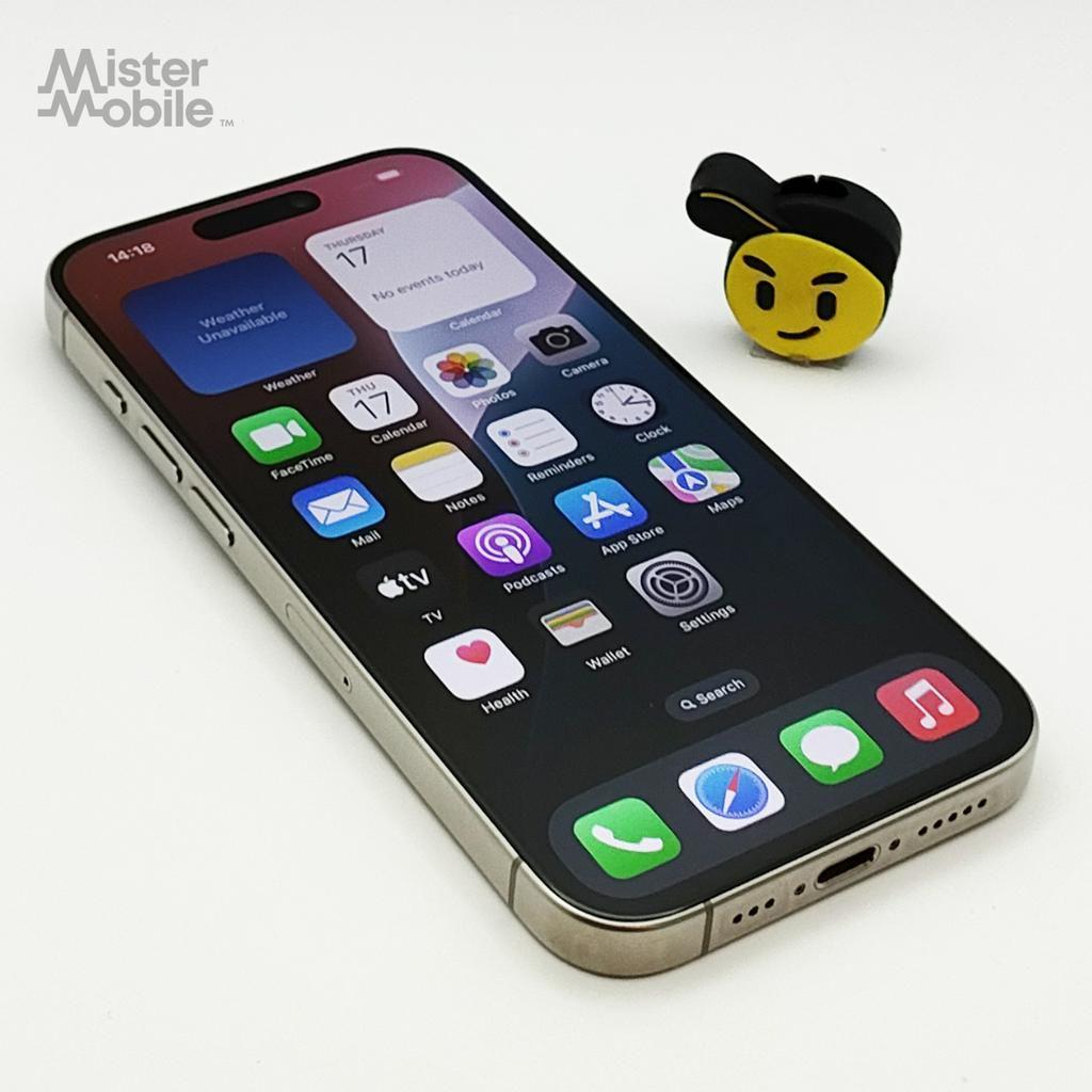 iPhone 15 Pro 256GB Natural Titanium, Mobile Phones & Gadgets, Mobile ...