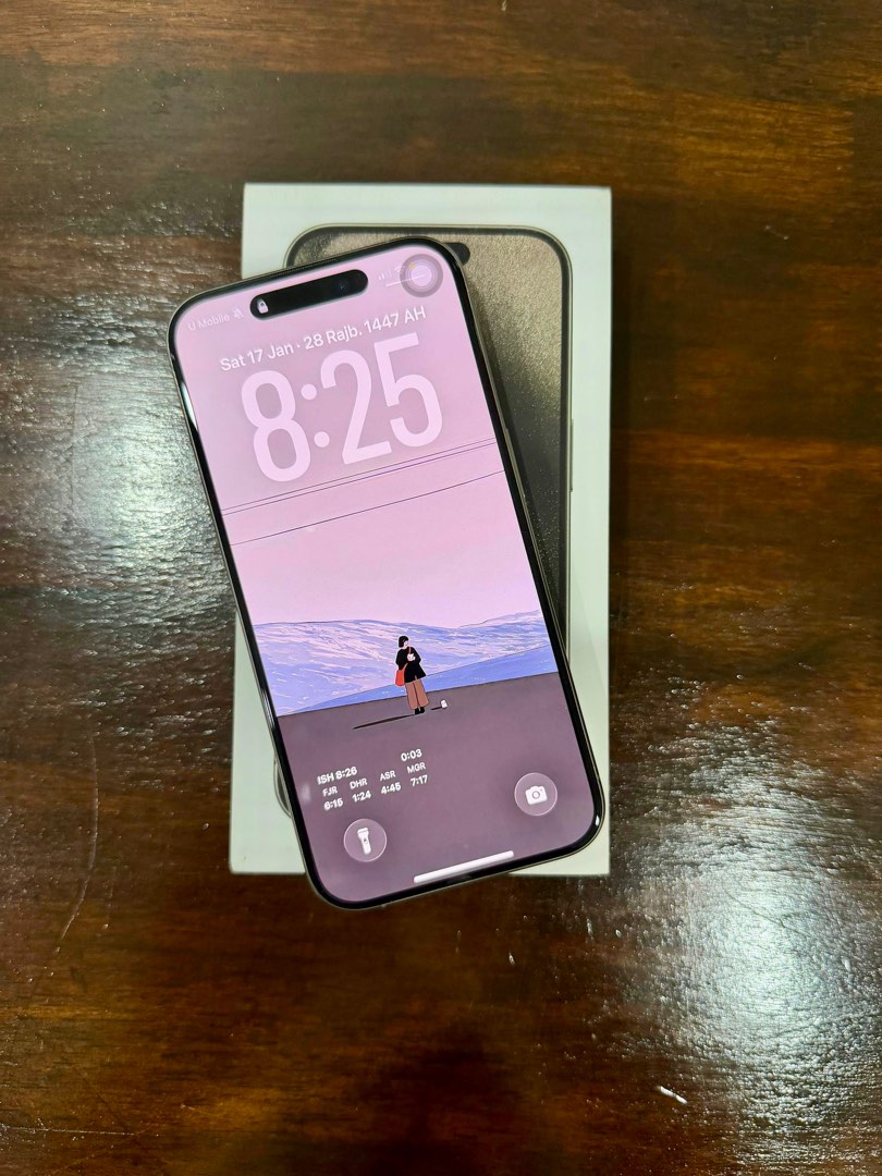 iPhone 15 Pro 256GB Natural Titanium, Mobile Phones & Gadgets, Mobile ...