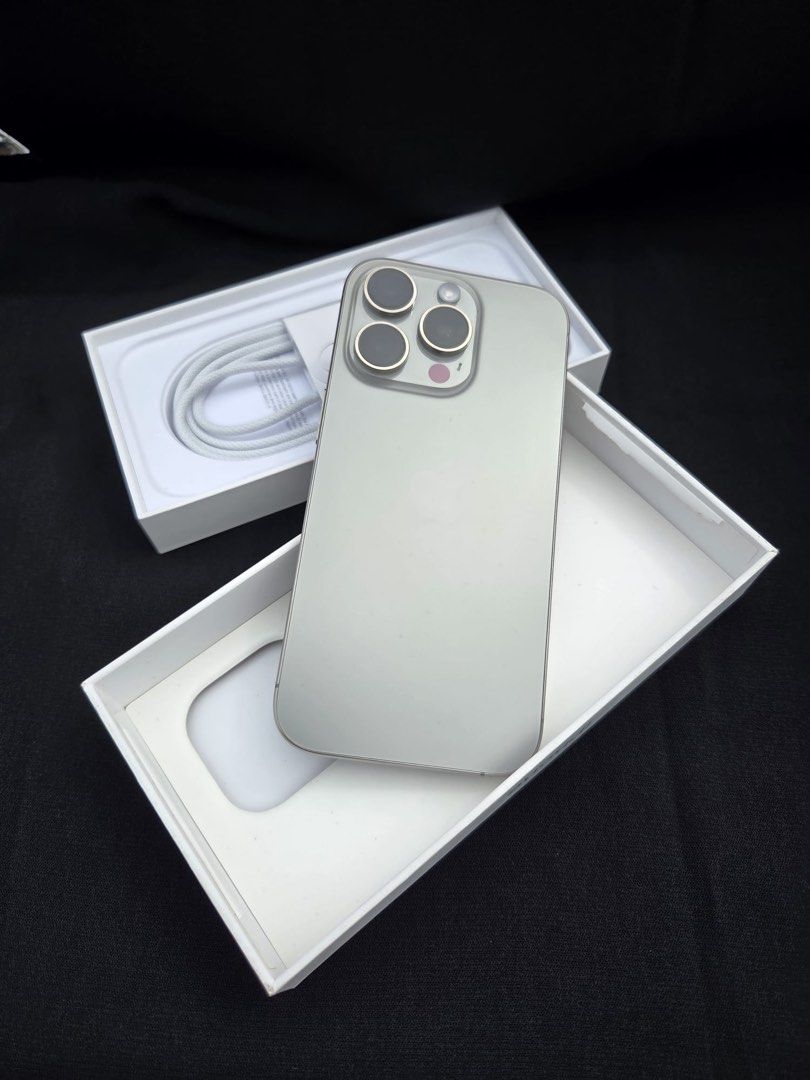 iPhone 16 Pro 128GB Natural Titanium, Mobile Phones & Gadgets, Mobile ...