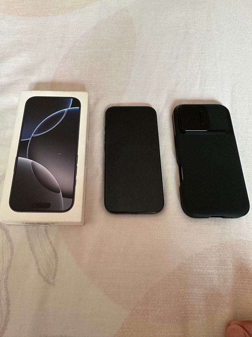 iPhone 16 Pro Black Titanium 128GB, Mobile Phones & Gadgets, Mobile ...