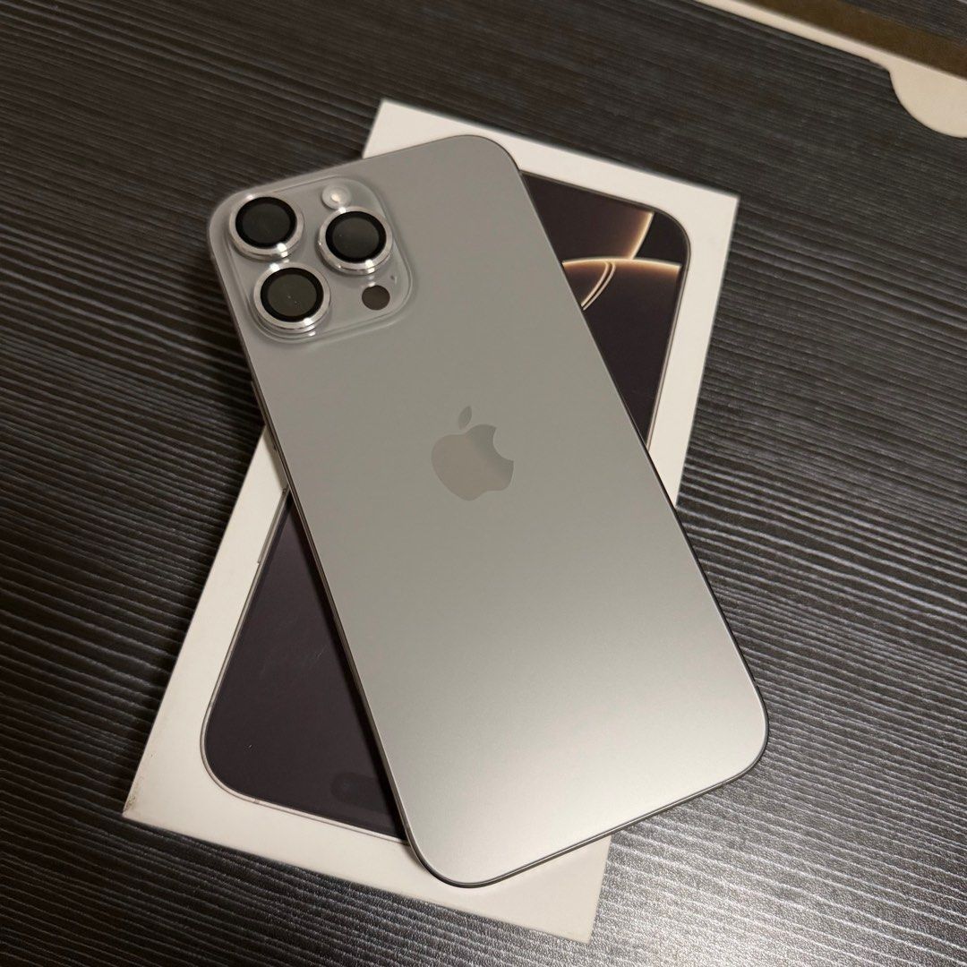 iPhone 16 Pro Max Natural Titanium 256GB, Mobile Phones & Gadgets ...