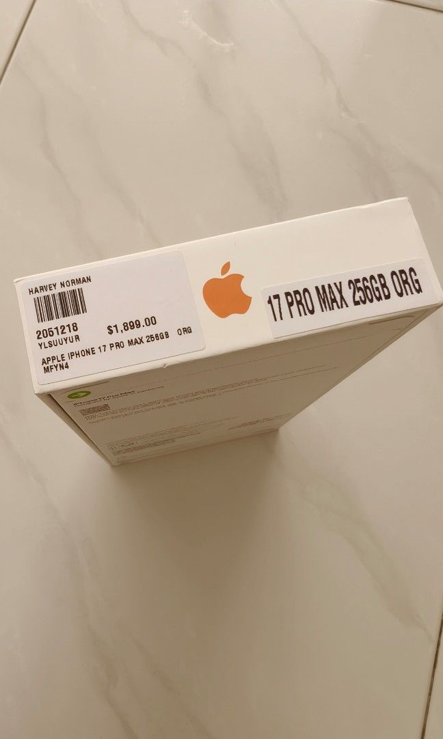 iPhone 17 Pro Max Cosmic Orange 256GB, Mobile Phones & Gadgets, Mobile ...