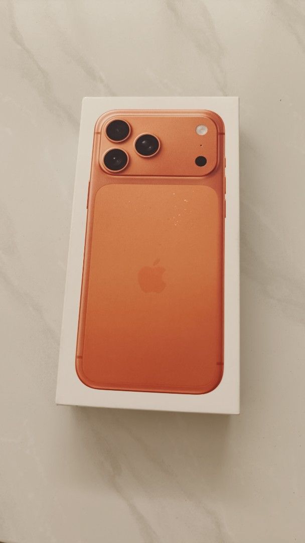iPhone 17 Pro Max Cosmic Orange 256GB, Mobile Phones & Gadgets, Mobile ...