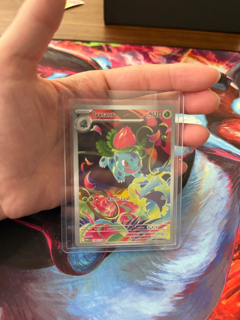 Ivysaur Pokemon Card - Razor Leaf, Hobbies & Toys, Toys & Games on ...