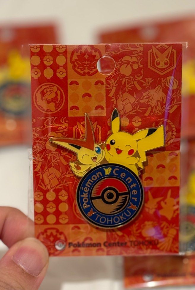 JAPAN POKEMON CENTRE TOHOKU PIN BADGE - LIMITED, Hobbies & Toys, Toys ...