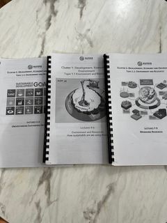 2026 IBDP HLSL Geography Paper 2 Notes/Real World Examples, Hobbies ...